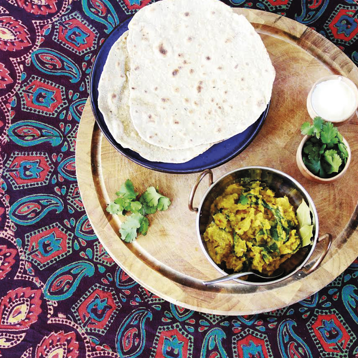 Nourishing Warming Dahl with Chapattis | Vitamin Sea Collective