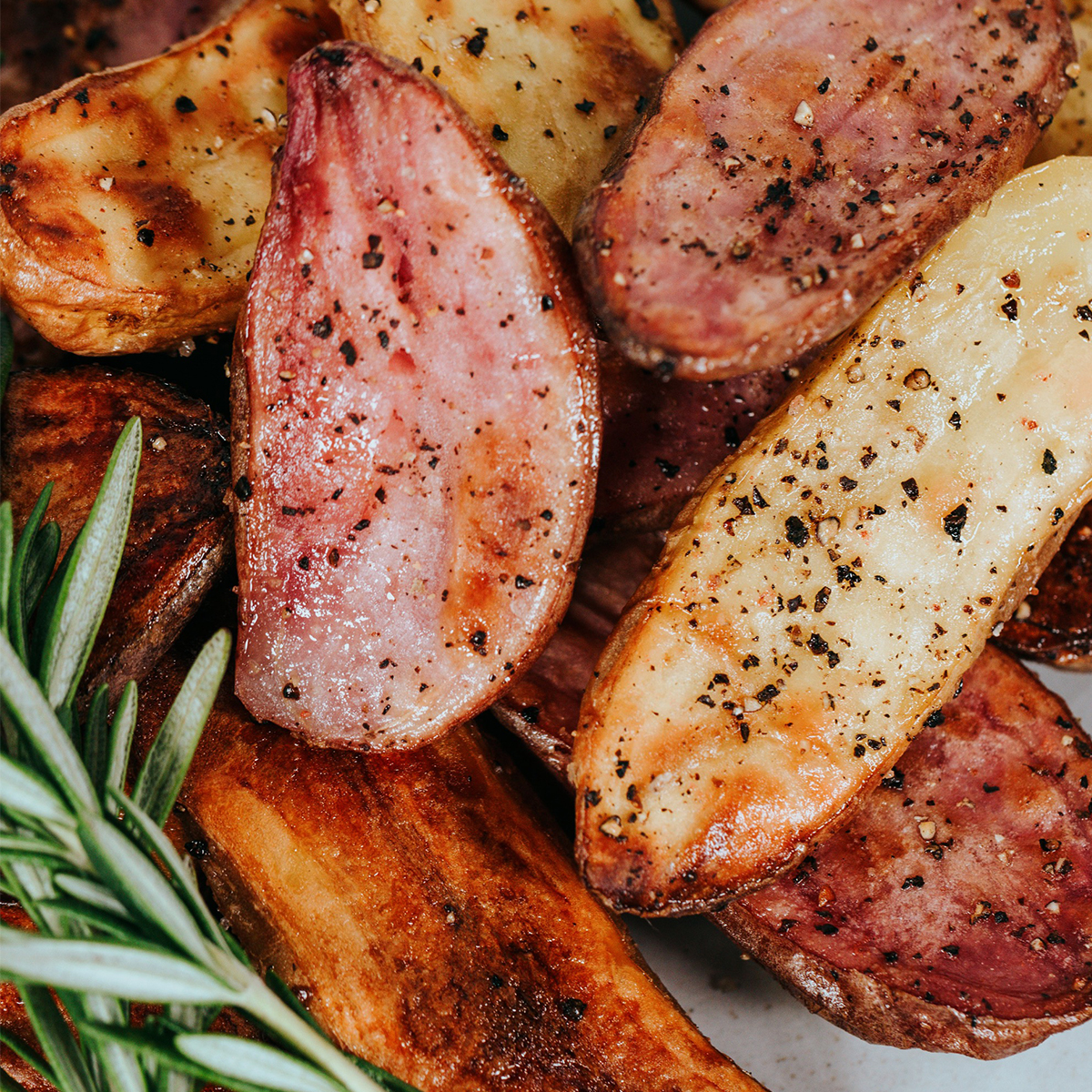 Sweet Potato Wedges with Tahini Yoghurt | Vitamin Sea Collective